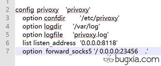 OpenWRT下Privoxy的简易使用 | Bug侠